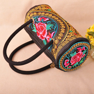 Yunnan Luckybags canvas ladies bag hmong embroidered bags