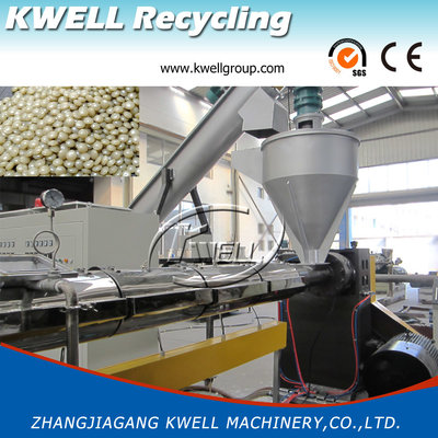 EVA/ABS/PP Granulating Extrusion Machine/Pelleting Line/Pelletizer with Force Feeder