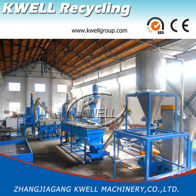 Plastic Scrap Recycling Machine/Pet Bottle Scrap Washing Line/Pet Recycling Plant