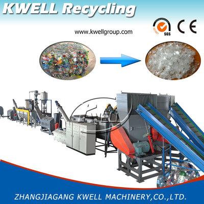 Waste Plastic Pet Bottles/Pet Flakes Washing Machinery/Recycling Machine
