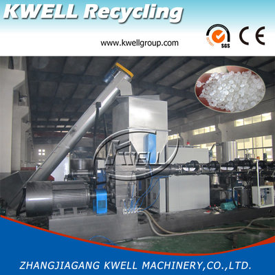 PP Granulating Machine/PE Pelletizer/Plastic Extruder with Side Force Feeder