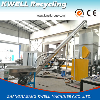 PP Granulating Machine/PE Pelletizer/Plastic Extruder with Side Force Feeder