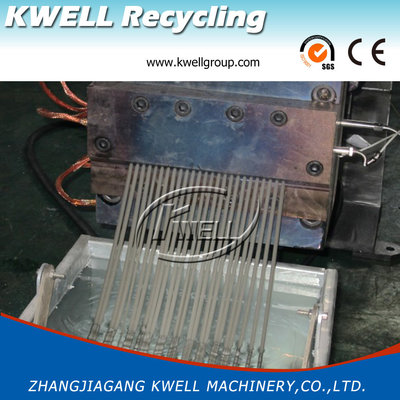 PP Granulating Machine/PE Pelletizer/Plastic Extruder with Side Force Feeder