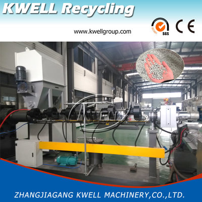 PE/PP Hard Scrap Pelletizing Machine/Plastic Granulating Line/Plastic Recycling Extruder