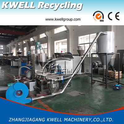 PE/PP Hard Scrap Pelletizing Machine/Plastic Granulating Line/Plastic Recycling Extruder