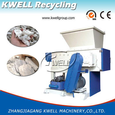 Block Material/Tyre/Large Tubular Single Shaft Shredder/Crusher/ Grinder Recycling Machine