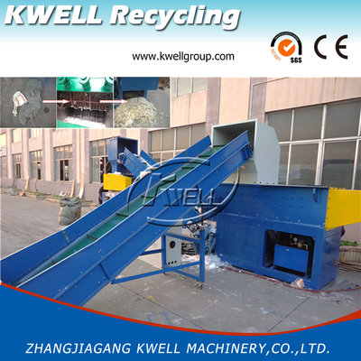 Block Material/Tyre/Large Tubular Single Shaft Shredder/Crusher/ Grinder Recycling Machine