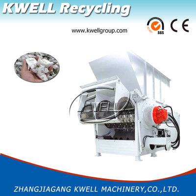 Block Material/Tyre/Large Tubular Single Shaft Shredder/Crusher/ Grinder Recycling Machine