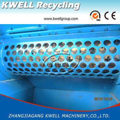 Block Material/Tyre/Large Tubular Single Shaft Shredder/Crusher/ Grinder Recycling Machine