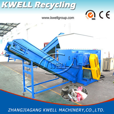 Single Shaft Waste Plastic Shredder/Wood Shredder/Plastic Granulator