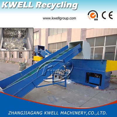 PE Shredder//Plastic Grinder/Plastic/Wood/Paper Single Shaft Shredding Machine