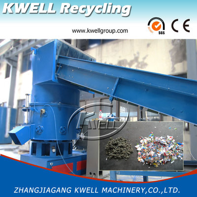 Plastic Agglomeration Machine/ Plastic Recycling Agglomerator/Fiber Densifier