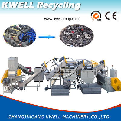Waste PP/PE Bottles Crushing/Washing Machine/ Plastic Washing Recycling Line
