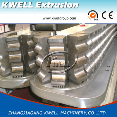 Plastic Single Wall Corrugated Pipe Extrusion Machine/Plastic Extruder