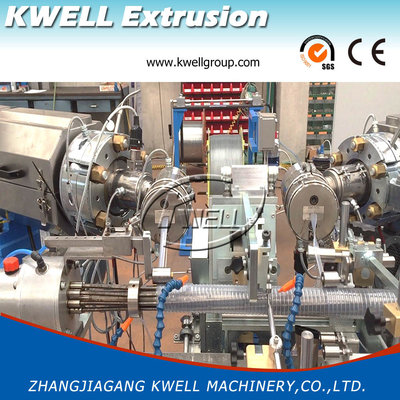 PVC Spiral Pipe Production Line/PVC Spiral Reinforce Hose Extrusion Line