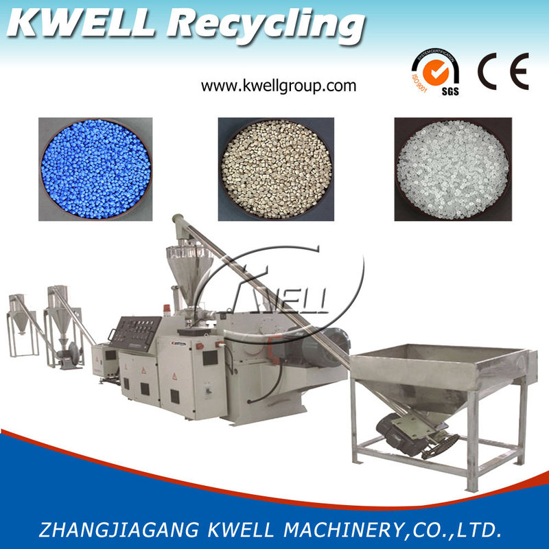 PVC Granulation Line/PVC WPC Powder Hot Cutting Pelletizing Production Line