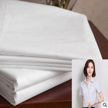 High Quality White Polyester/Cotton Fabric for Shirt and skirt