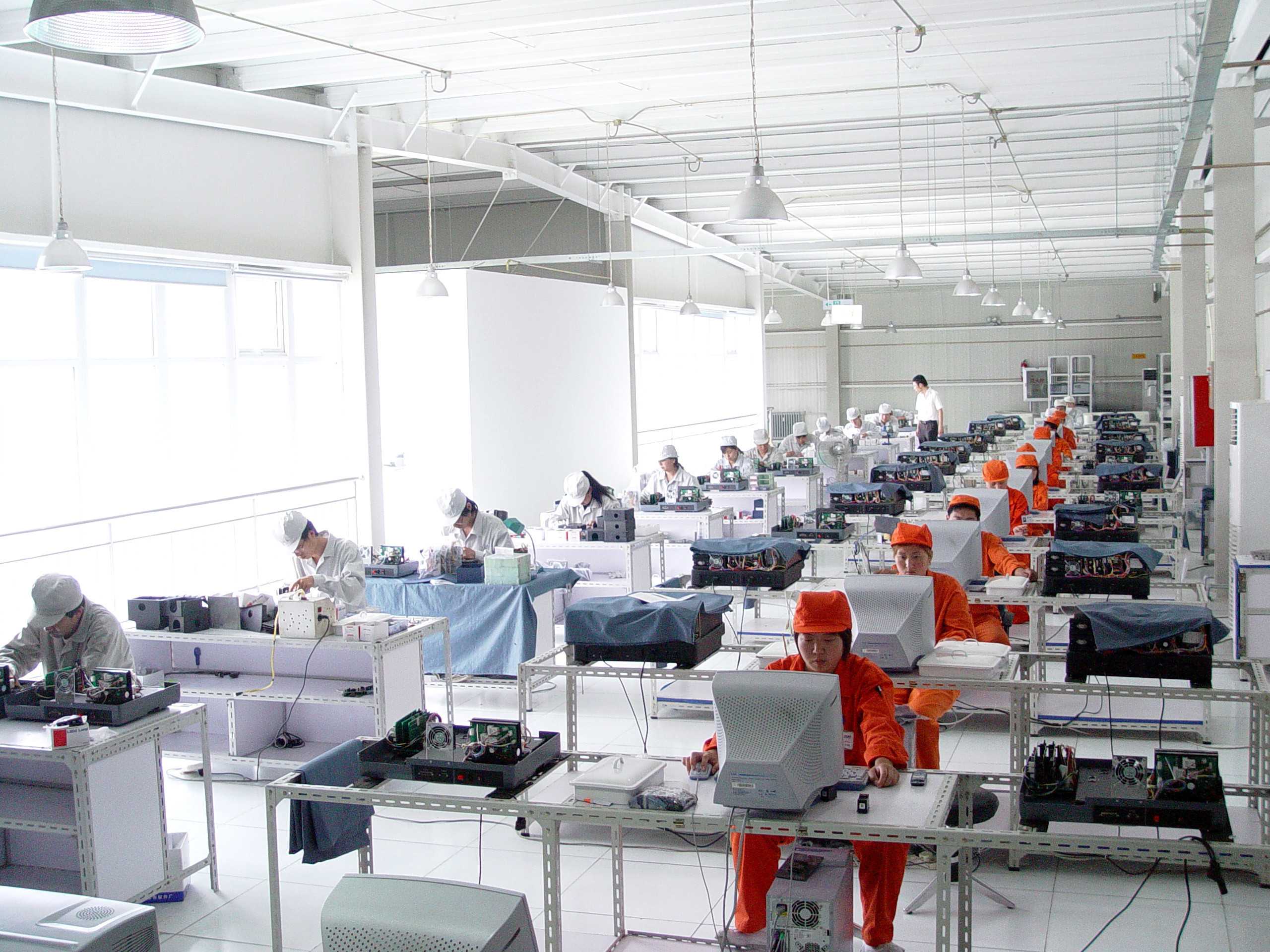 Beijing Purkinje General Instrument Co., Ltd. factory production line