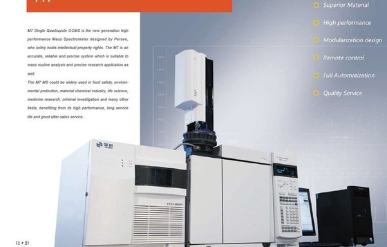 M7 Single Quadrupole GCMS Mass Spectroscopy for environmental protection
