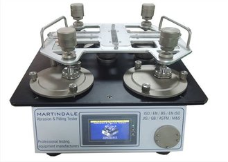 China ISO 12945-2 ASTM D4966 Textile Testing Equipment Martindale Abrasion And Pilling Tester supplier