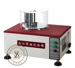 China Leather Testing Equipment Electric Steel Hook Bending Test Machine For Test the Bending Resistance supplier