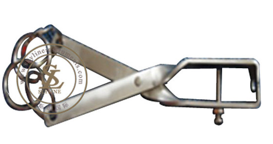 Toys Testing Equipment SL-S47  Flat Clamp for assisting pull testing supplier