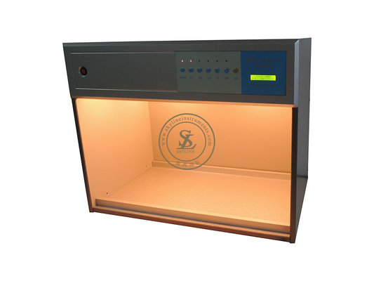 Textile Testing Equipment 5 Light Source Color Assessment Cabinet For Textile / Paper Printing Industries supplier