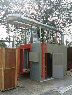 Signal output 4-20mA SBI Building Products Single Burning Item Flammability Tester / Device EN13823 supplier