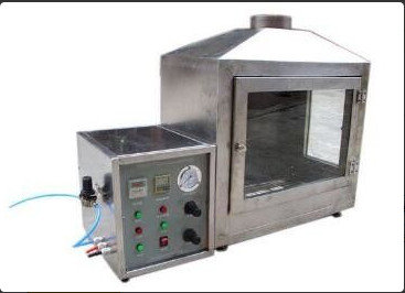 Stainless Steel Building Material Flammability Testing Equipment Ignitability Test Single Flame Source supplier