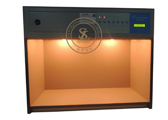 5 Light Source Color Assessment Cabinet For Textile / Paper Printing Industries supplier
