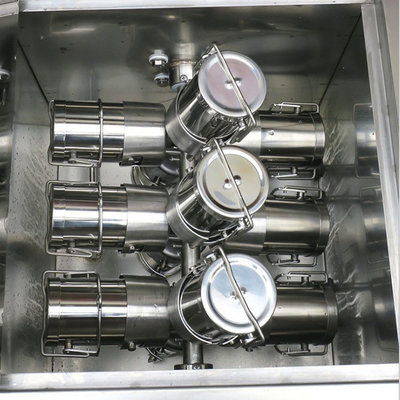 Spin Speed 40±2r/min Durable  Rotawash Washing Fastness Tester For Textile Materials supplier
