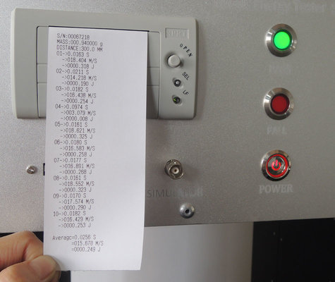 EN71/ASTM Toys testing equipment Kinetic Energy Tester Sensor Distance Select 10/30cm supplier