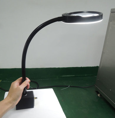 High Quality Multi-functional and desk-top magnifier with LED light supplier