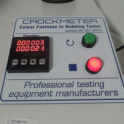 Crockmeter Electronic to Determine Colour Fastness of Textiles to Dry or Wet Rubbing supplier