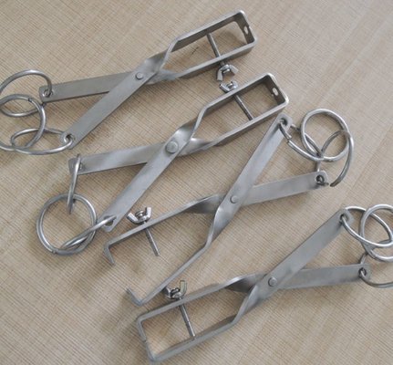 Toys Testing Equipment SL-S47  Flat Clamp for assisting pull testing supplier