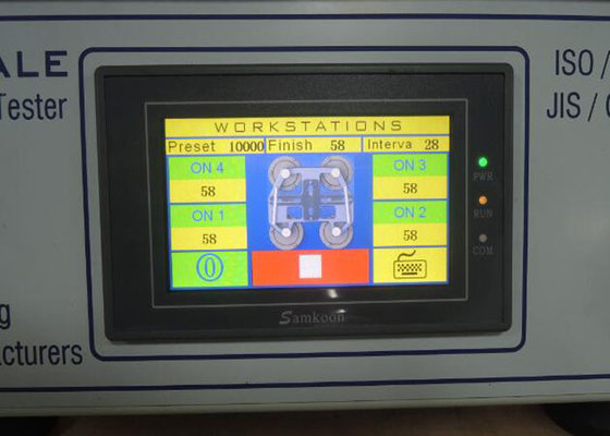 ISO 12945-2 ASTM D4966 Textile Testing Equipment Martindale Abrasion And Pilling Tester supplier
