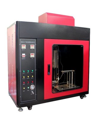 Foam Plastics Horizontal and Vertical Flammability Tester with MCU Control supplier