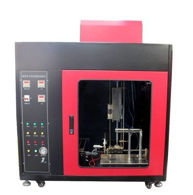 Foam Plastics Horizontal and Vertical Flammability Tester with MCU Control supplier