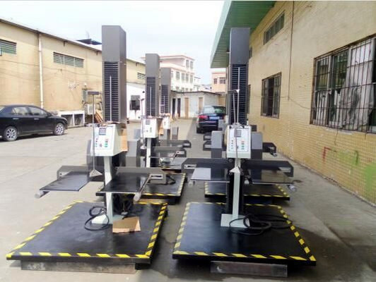 ISO22488-1972(E) Drop Height 400-1500 Convenient Use Dual Arm Drop Test Equipment supplier