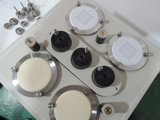 Textile Testing Equipment Martindale Abrasion And Pilling Tester With 4 Test Stations / Textile Balloon Tester supplier