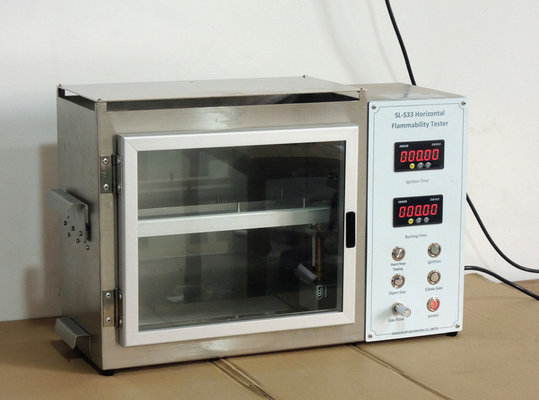 Flammability Testing Equipment FMVSS 302 Horizontal Flammability Tester supplier