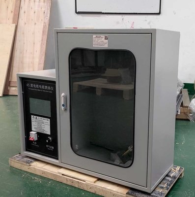 ISO 6722 Fire Testing Equipment Automotive Single Core Wire / Cable Flammability Testing Equipment supplier
