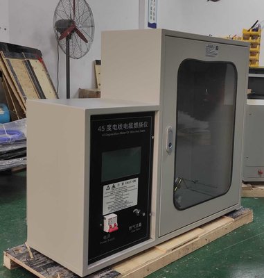 ISO 6722 Fire Testing Equipment Automotive Single Core Wire / Cable Flammability Testing Equipment supplier