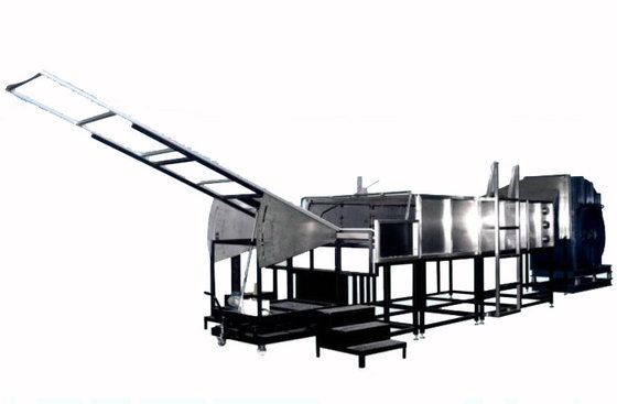 SL-FL Stainless Steel Roof Building Materials Combustion Test Equipment With 7 Inch Effective Display supplier