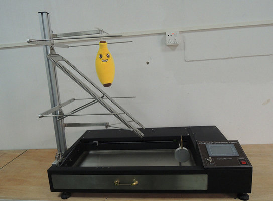 Flammability Tester for Textile / Garment EN71-2 Toys Integrated Flammability Tester supplier