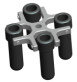 HT10 Standard Crude Oil Centrifuge Gas Hinge For Lid Drop Protection