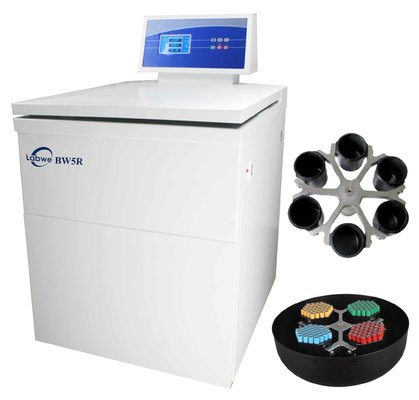 BW5R Large Capacity Refrigerated Centrifuge Machine / Low Noise Blood Centrifuge Machine