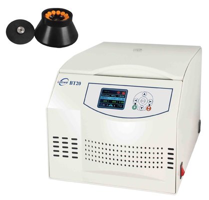 Adjustable Time High Speed lab Centrifuge BT20 / Low Noise High Volume Centrifuge