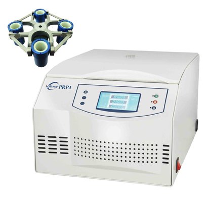 Medical PRP Centrifuge Machine Adjustable Time Range With Brushless Motor