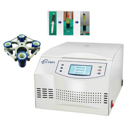 Medical PRP Centrifuge Machine 4x50ml Capacity With Adjustable Speed Range